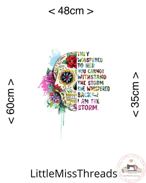 IN STOCK - Storm Panel - TEXTURED VINYL – Little Miss Threads