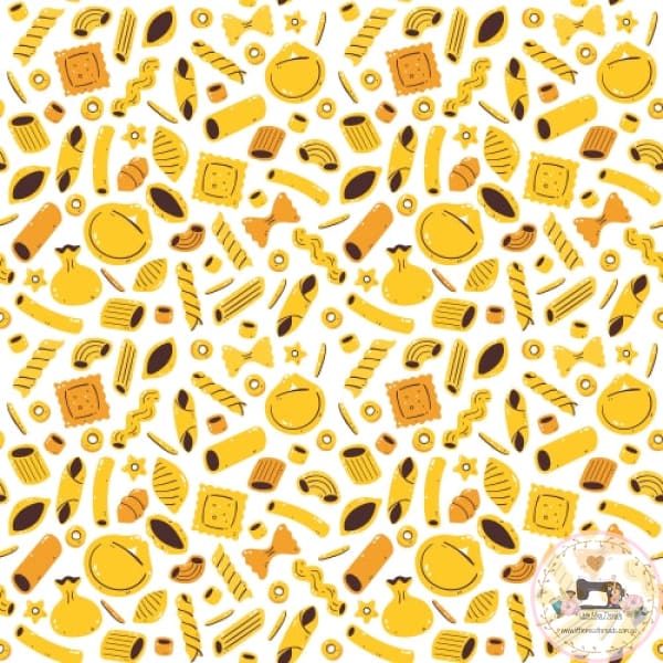 PRE ORDER - Pasta - Fabric – Little Miss Threads